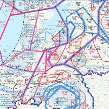 LVNL lanceert digitale, interactieve kaart voor VFR-vliegers